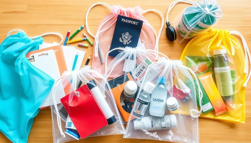 How to Use Clear Drawstring Bags for School, Travel, and Events