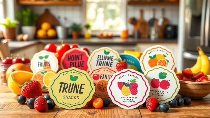 Boost Your Fruit Snack Brand with Custom Stickers and Labels