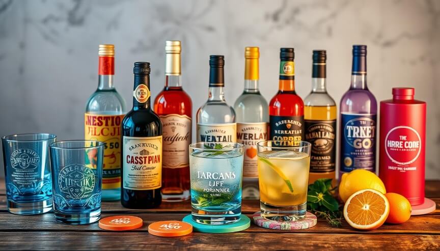 Promoting Alcohol and Beverages with Custom Products: Boost Your Brand