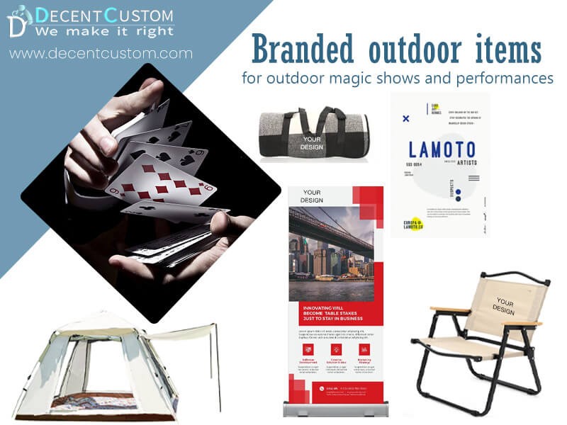 Elevate Your Outdoor Magic Shows With Custom Branded Products!