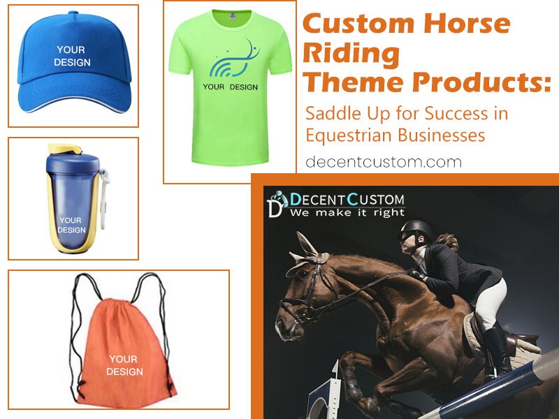 Saddle Up for Success: Harnessing Custom Horse Riding Themed Products ...