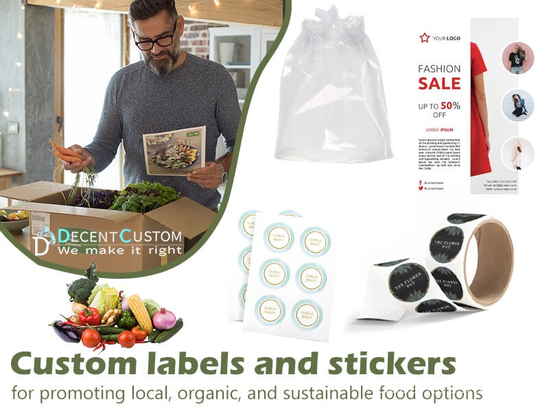 Elevating Local, Organic & Sustainable Food Options with Custom Labels ...