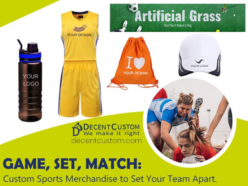 Gear Up Your Team With Exceptional Custom Sports Merchandise | Decentcustom