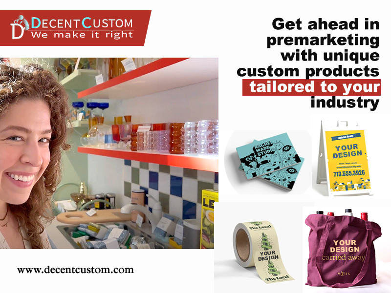 Get Ahead in Premarketing with Unique Custom Products Tailored to Your ...
