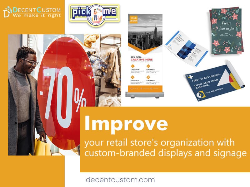 Transform Your Retail Store with Custom Displays and Signage for an ...
