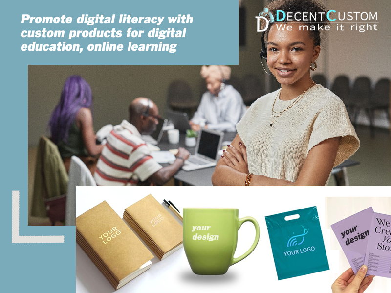 Boost Digital Literacy with Custom Promotional Products for Online Learning