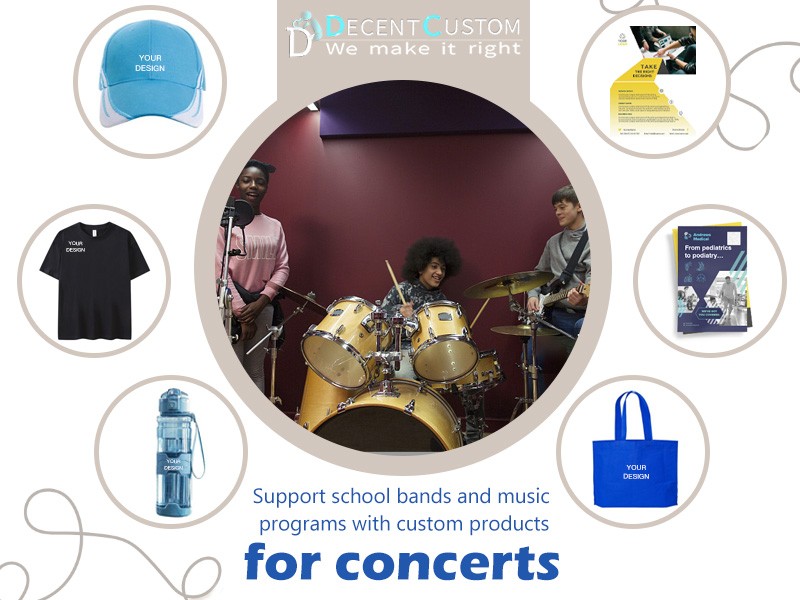 Amplify School Bands and Music Programs with Custom Promotional Products