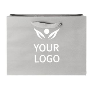 Custom Promotional Paper Bag with Logo Printed as Shopping Tote ...