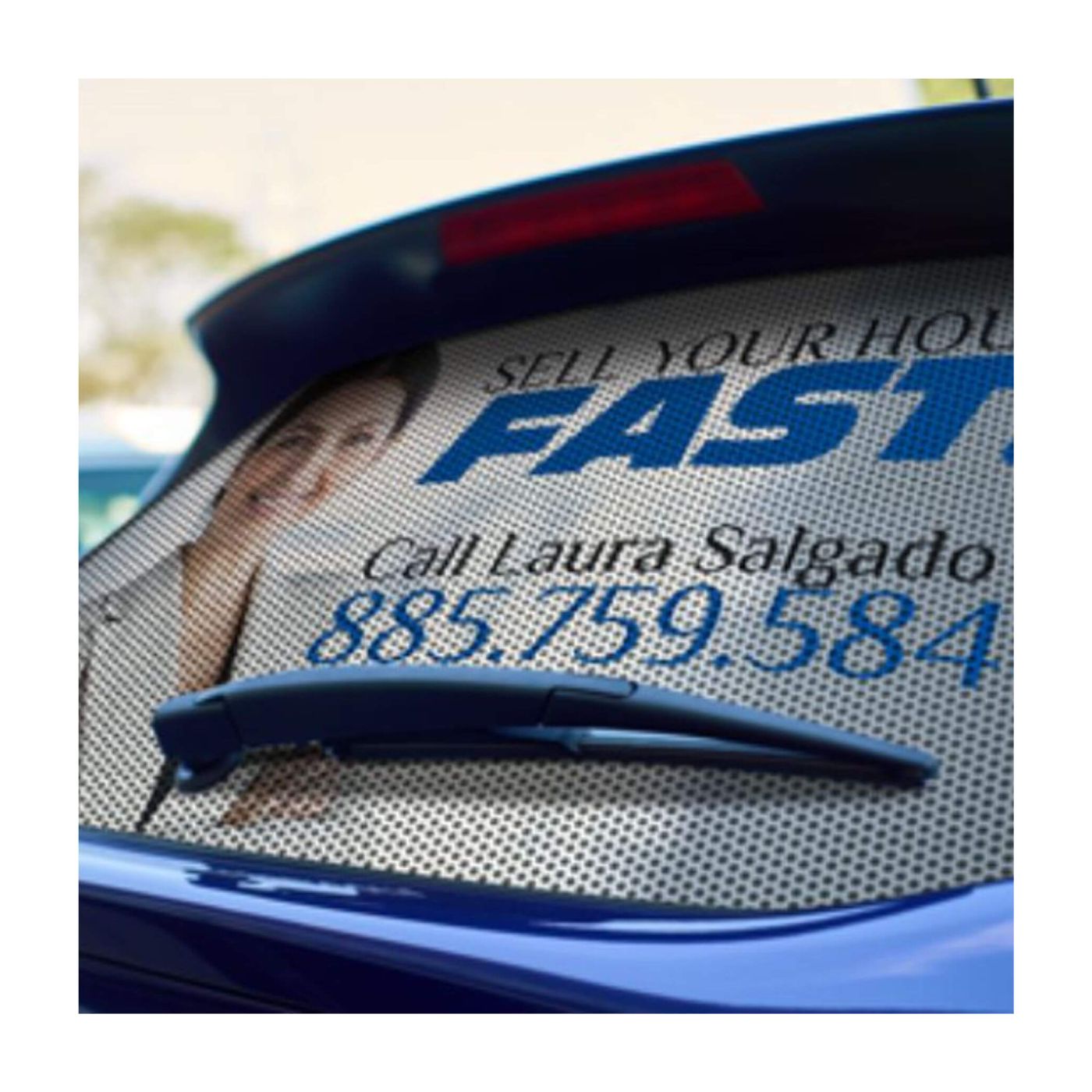 Truck Rear Window Decals, Custom Car Window Decals, Car Window Stickers ...