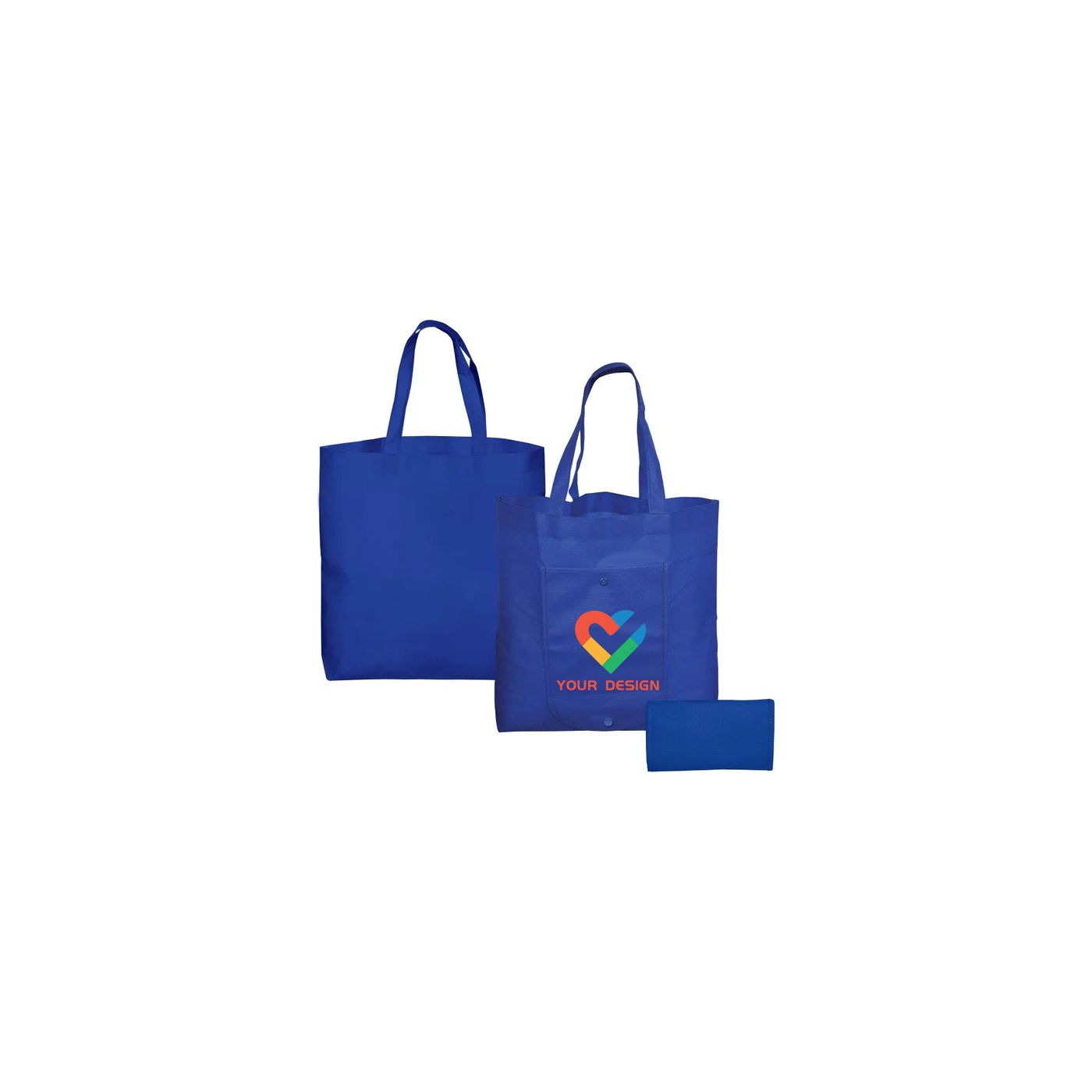 Eco-Friendly Compact Folding Non Woven Tote for Daily Use