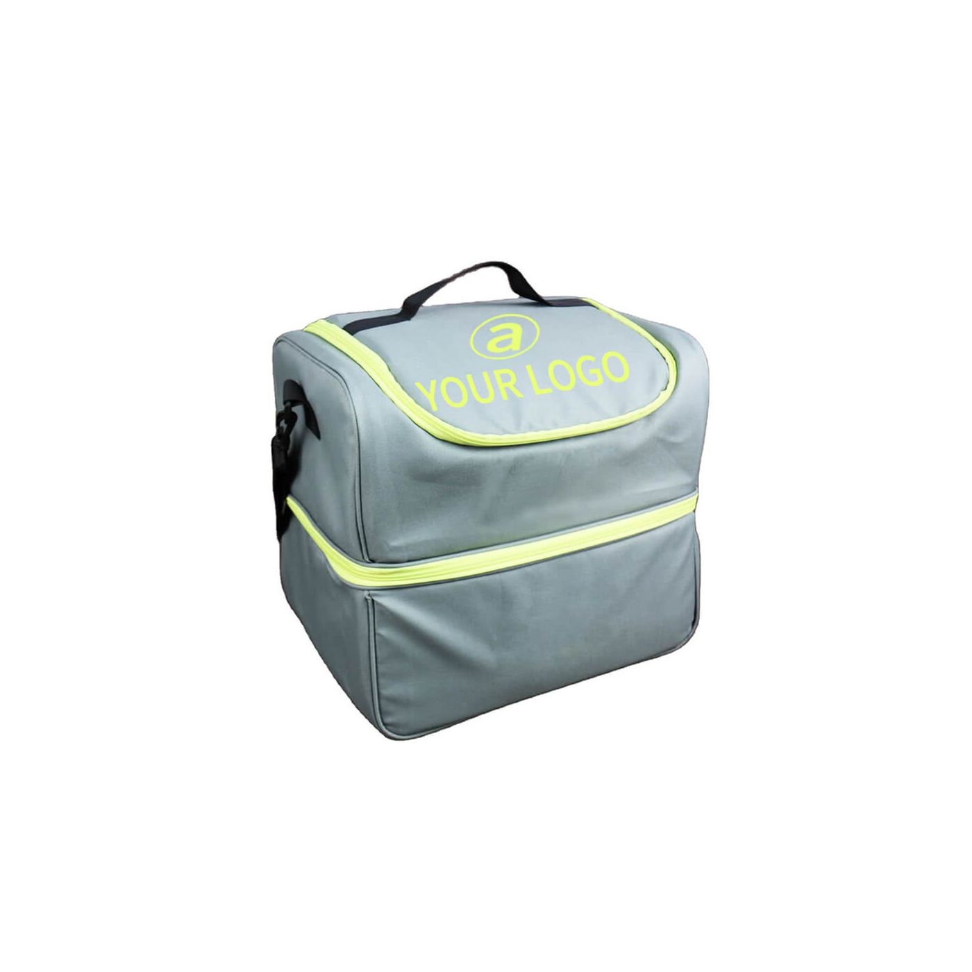 Quality Logo Printed Large Extra Large Lunch Box Dual Compartment Lunch ...