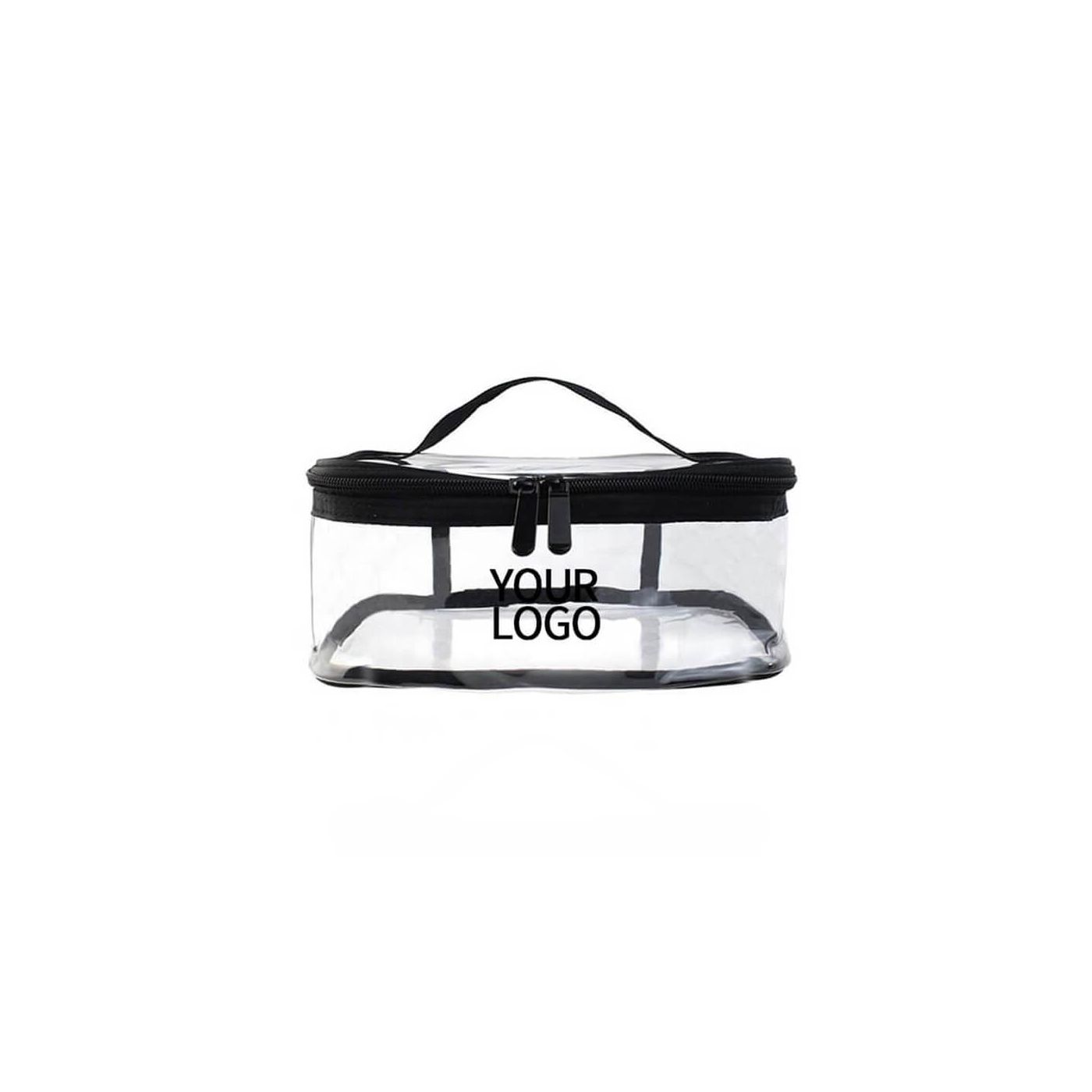 Custom Wholesale Transparent Cosmetic Bags Online Waterproof PVC Makeup ...