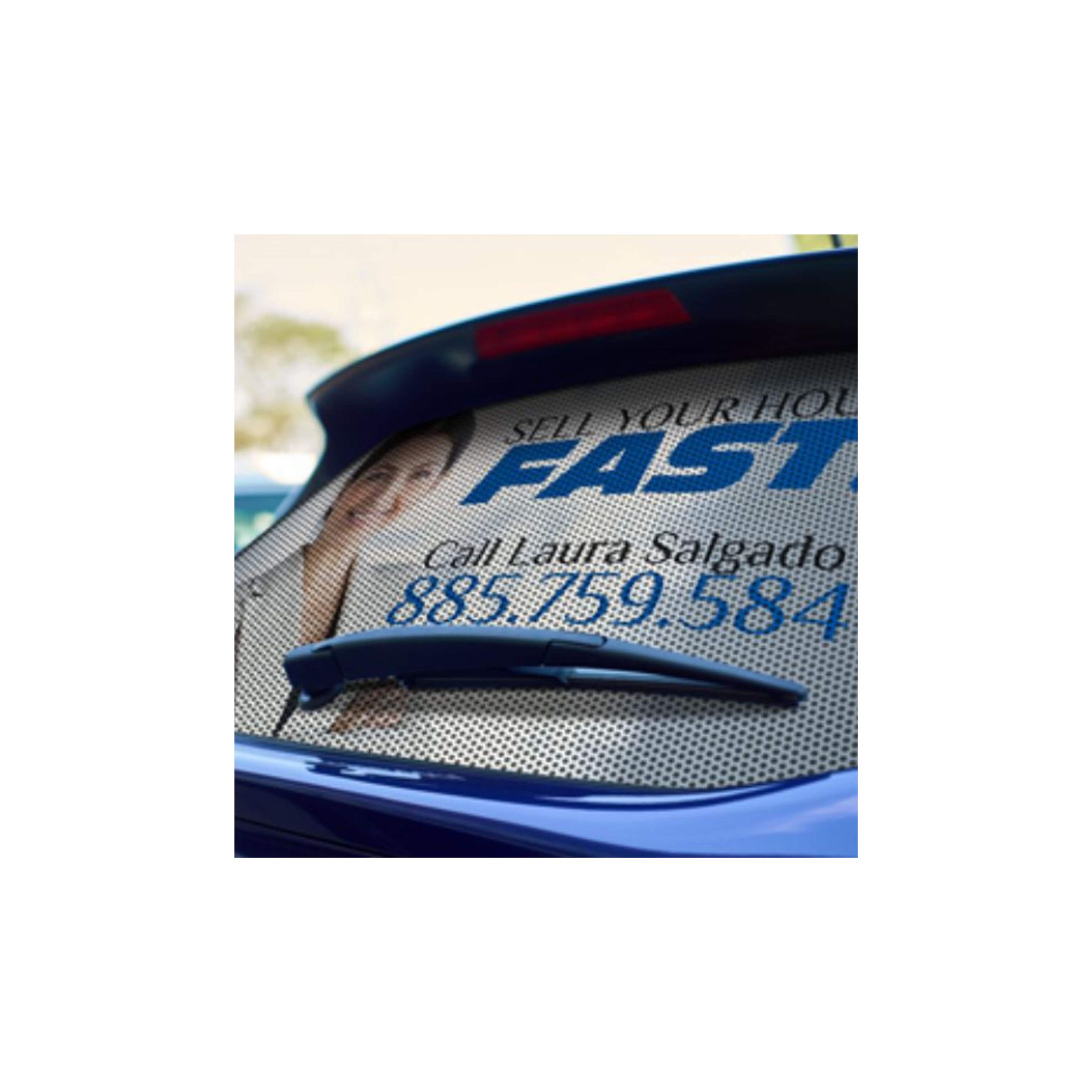 Truck Rear Window Decals, Custom Car Window Decals, Car Window Stickers ...