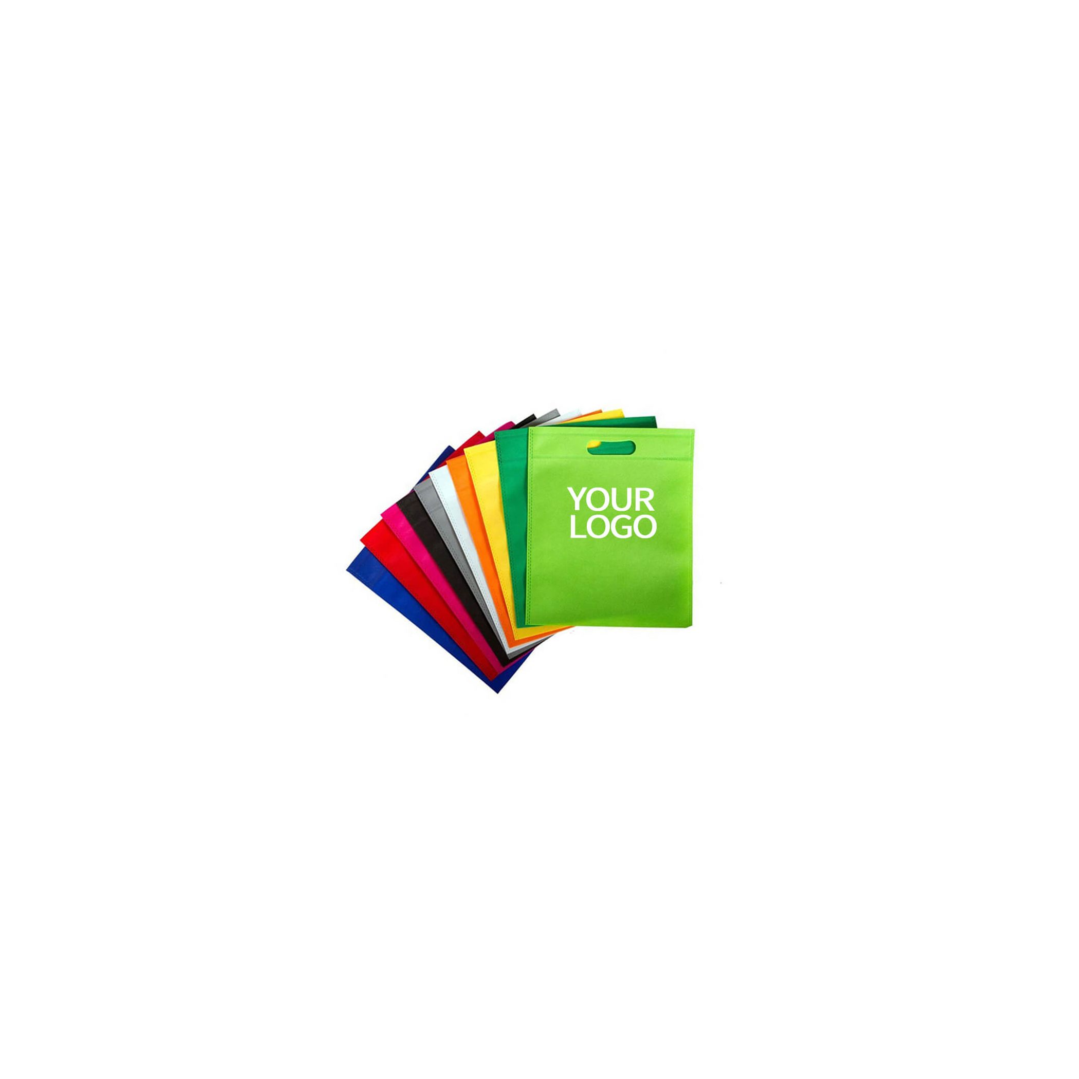 Personalized Logo Printed Die Cut Non-woven Retail Gift Bag Shopping ...