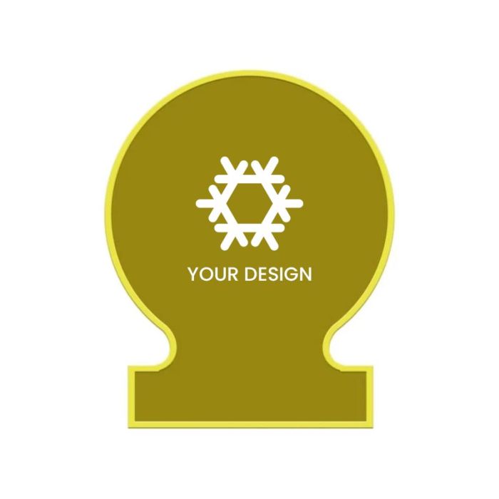 Custom Balloon Shaped Lapel Pins with Strong Magnet