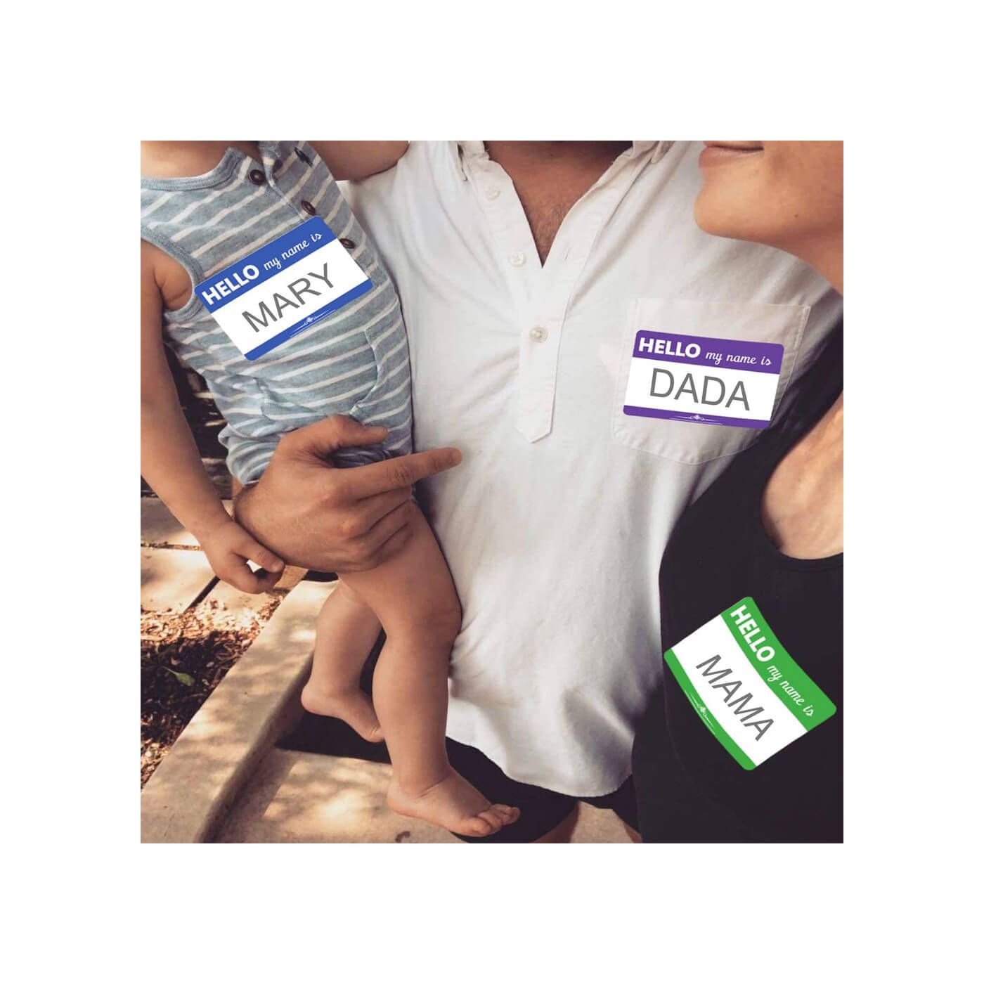 Custom Name Tags & Name Tag Stickers | Decentcustom