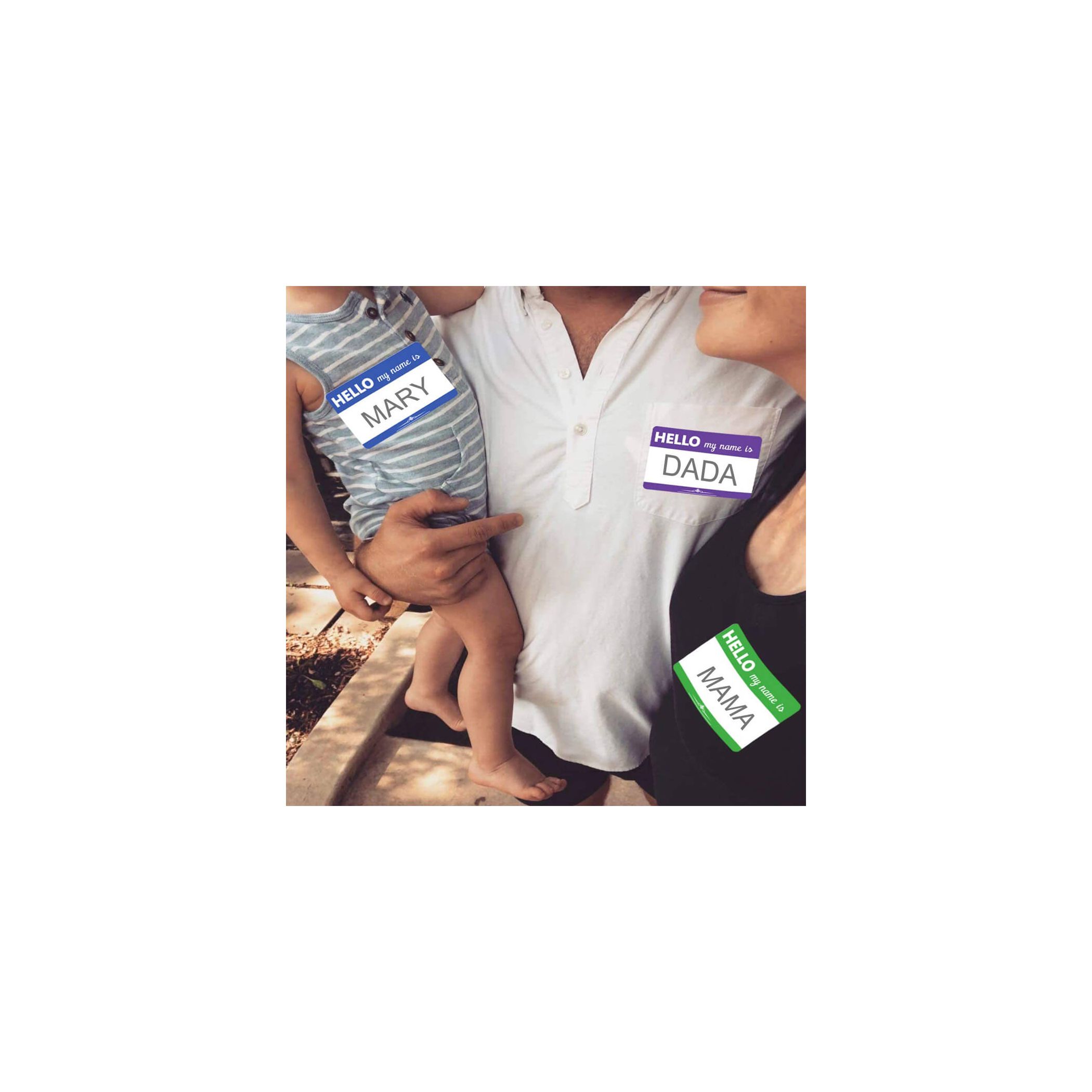 Custom Name Tags & Name Tag Stickers | Decentcustom