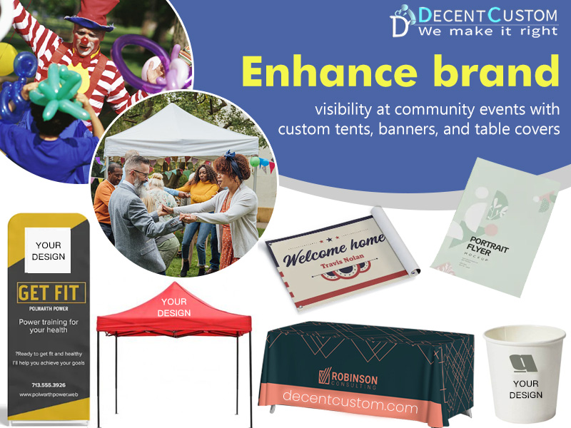 Boost Brand Recognition At Community Events With Custom Tents, Banners ...