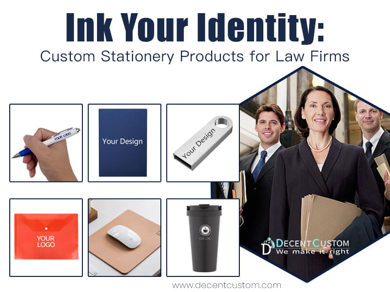 Strategic Branding with Custom Stationery for Law Firms | Decentcustom