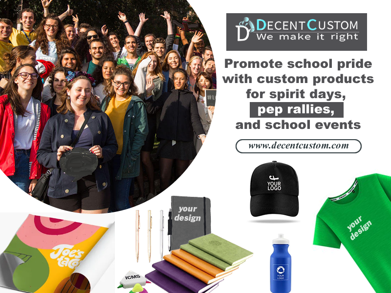 Boost School Spirit with Custom Promotional Products for Memorable Events