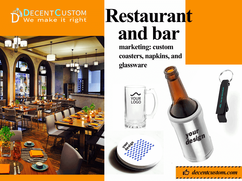 Restaurant & Bar Marketing: Boost Your Brand with Custom Coasters ...