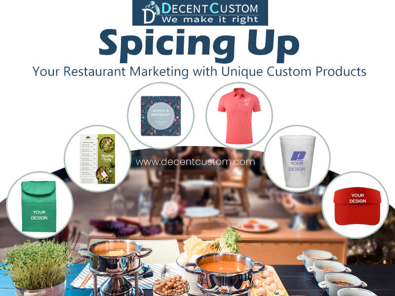 Spicing Up Your Restaurant Marketing with Unique Custom Products