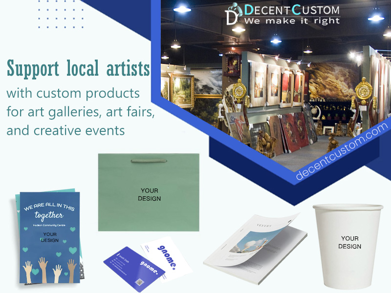 Empower Local Artists with Custom Promotional Products for Art Events
