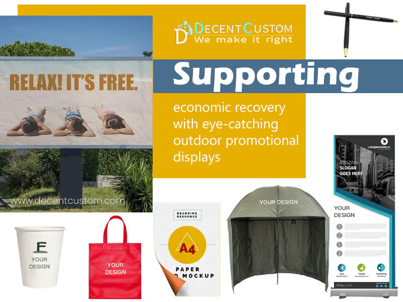 Boost Economic Recovery with Dynamic Outdoor Promotional Displays