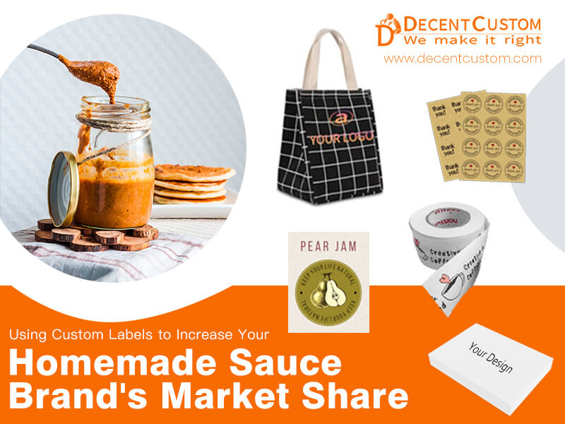 Elevate Your Homemade Sauce Brand's Market Share with Custom Labels ...